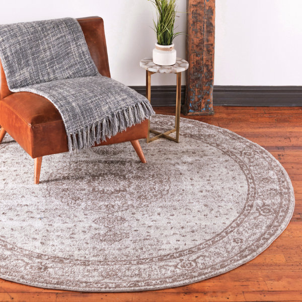 Charlton Home® Oriental Light Brown Area Rug & Reviews | Wayfair