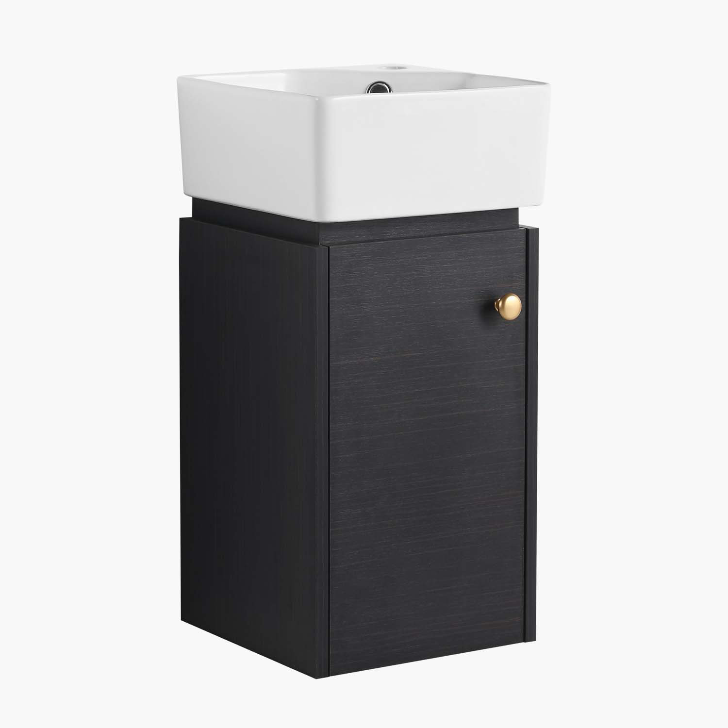 Ebern Designs Bathroom Vanity With Sink 12 Inch For Small Bathroom