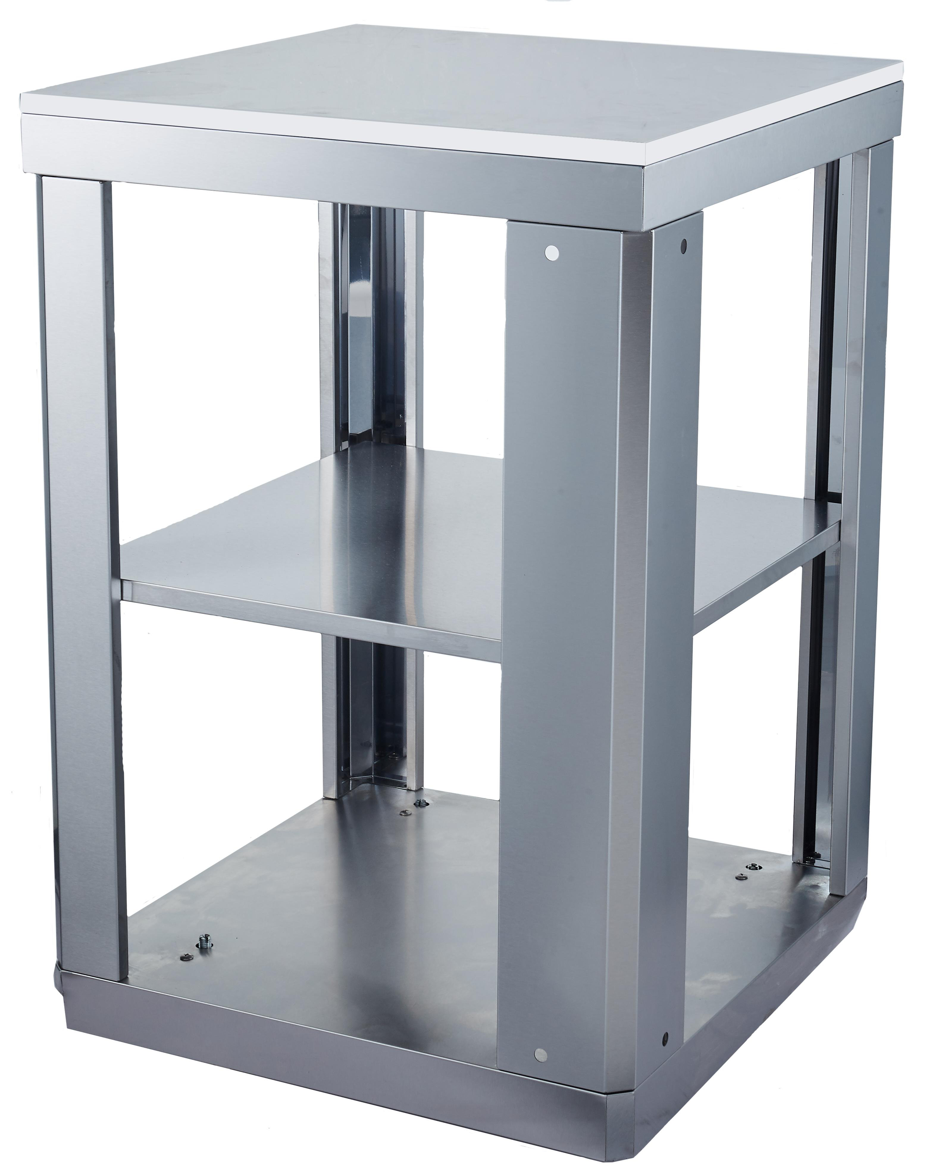 Mont Alpi Stainless Steel 90 Degree Outdoor Kitchen Module - Fits Any ...