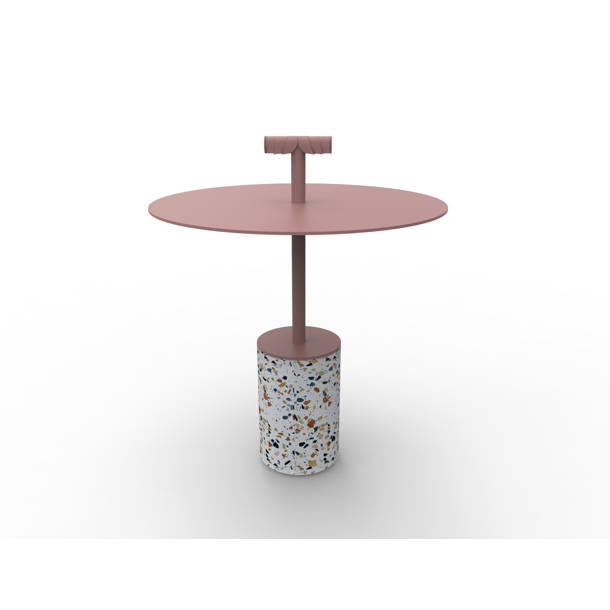 Francisca 19.25'' Plastic / Acrylic Outdoor Side Table | AllModern