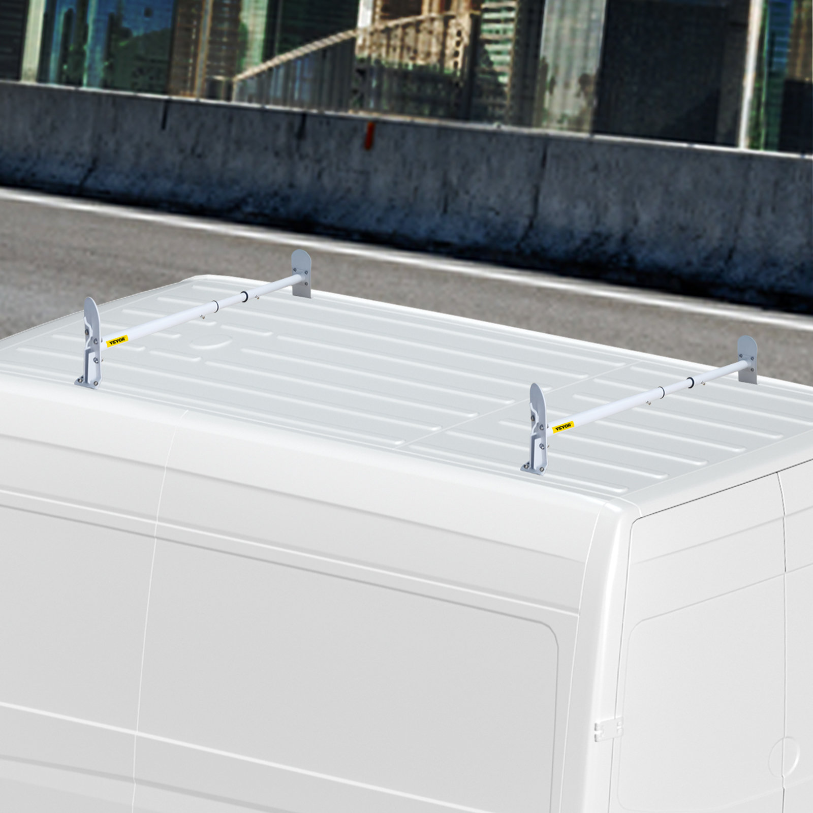 Stellweilan Tessberg Universal Van Ladder Roof Racks, 2 Bars, 331 LBS ...