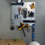 WFX Utility™ Utility Tool Storage and Garage Pegboard Organizer 32"H x ...