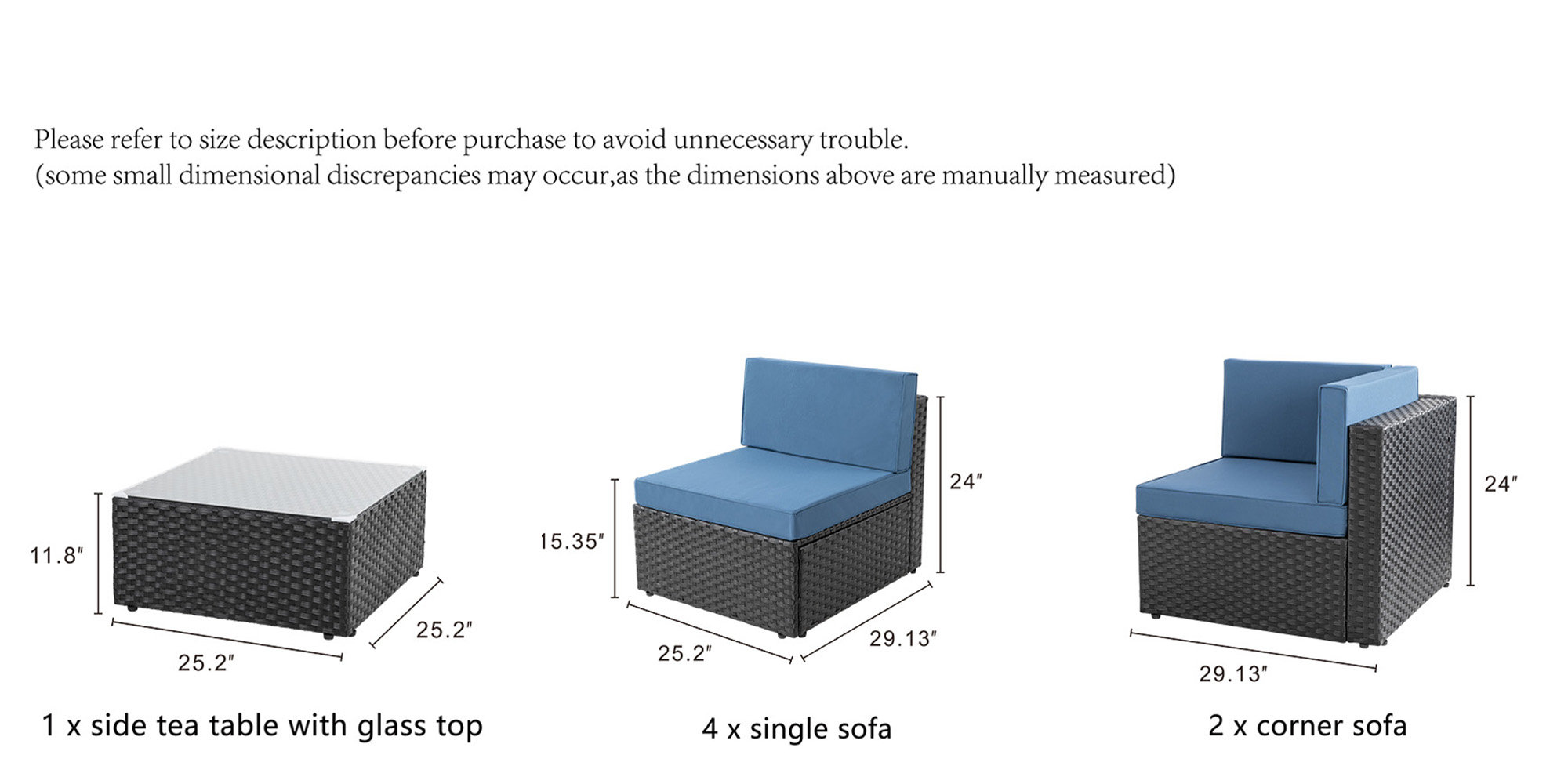 Sol 72 Outdoor™ Oxford 6 - Person Outdoor Seating Group with Cushions ...