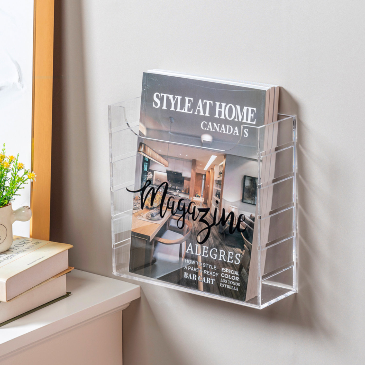 Wrought Studio Jansson Magazine Rack - Wayfair Canada