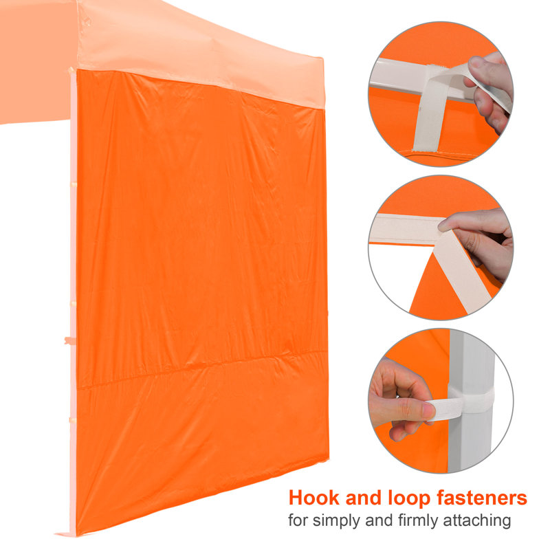 Yescom Polyethylene Plastic Side Wall for Canopy | Wayfair