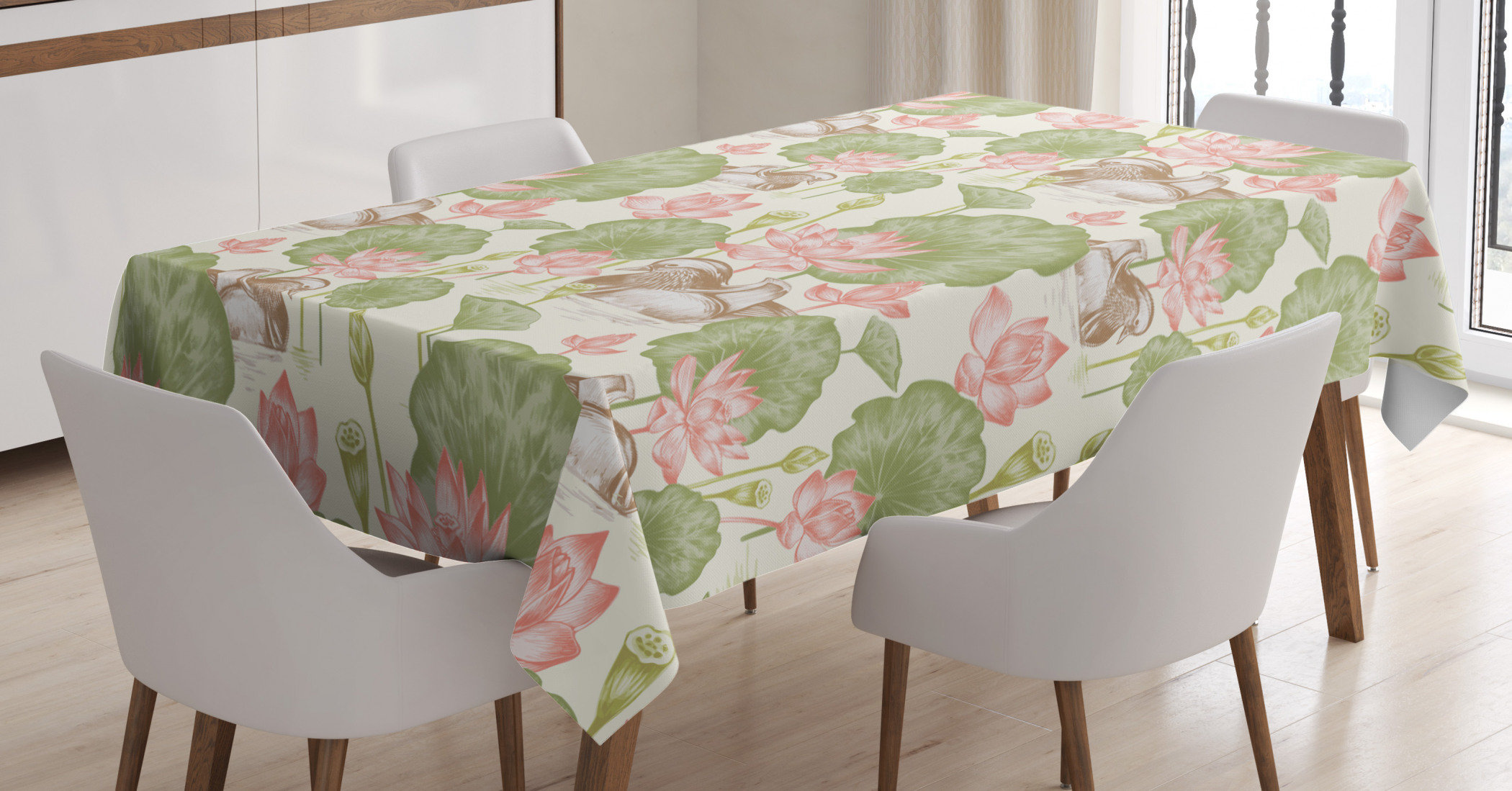 East Urban Home Rubber Duck Tablecloth | Wayfair