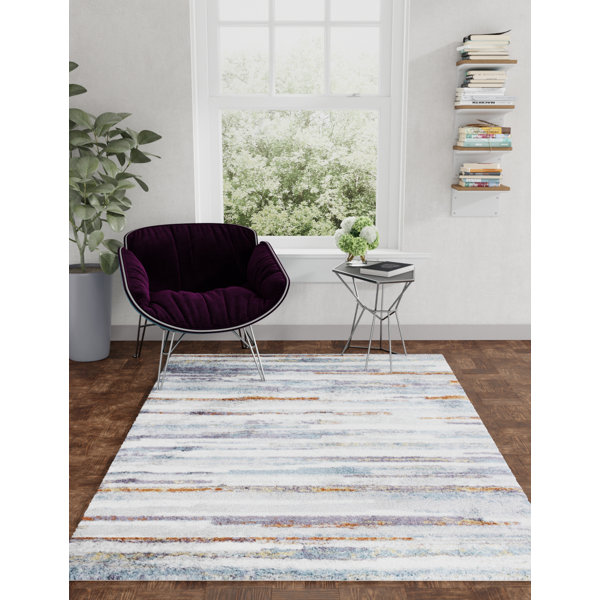 Wrought Studio Baskas POLYESTER Area Rug & Reviews | Wayfair
