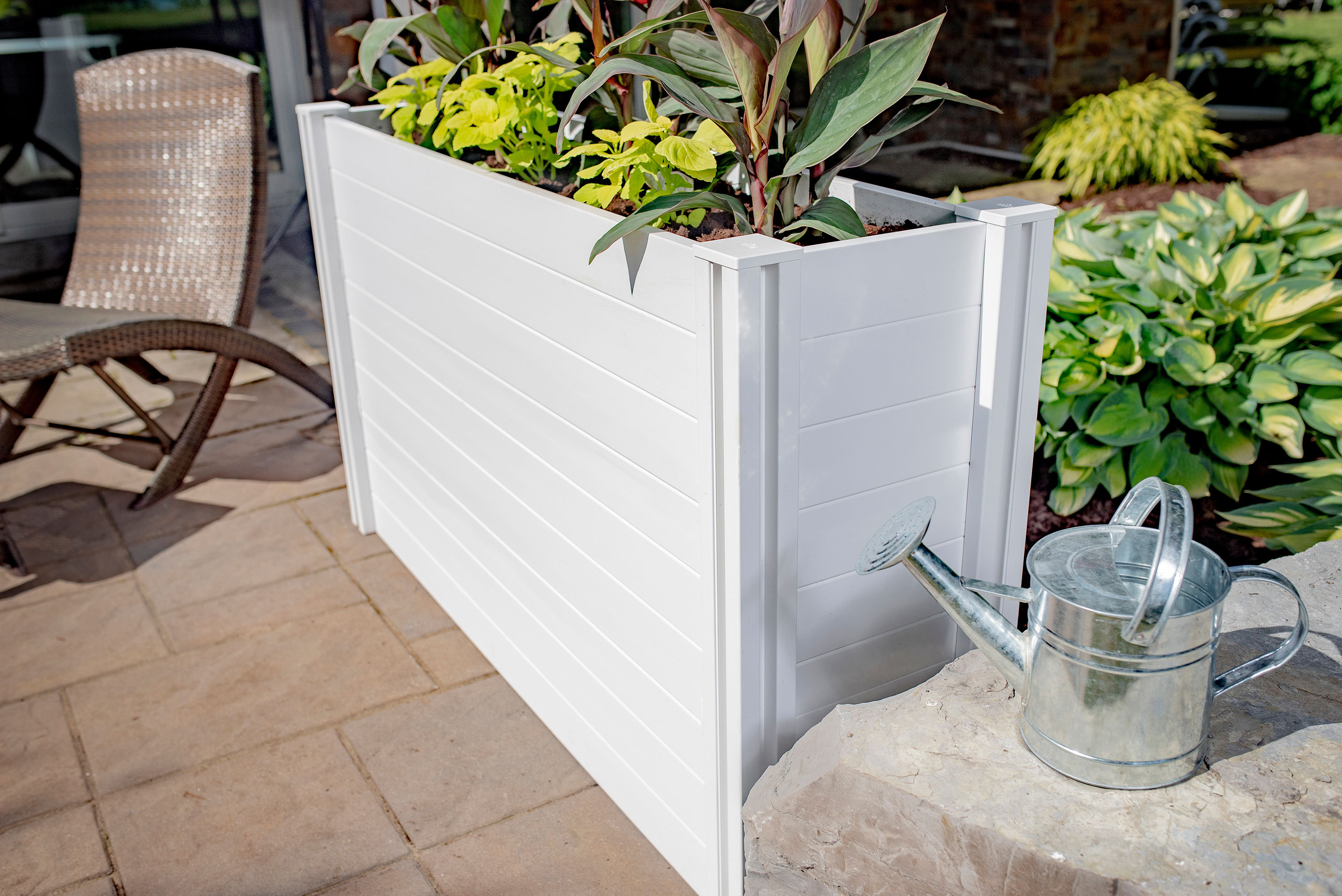 Vita Classic Vinyl Parklette Planter & Reviews | Wayfair