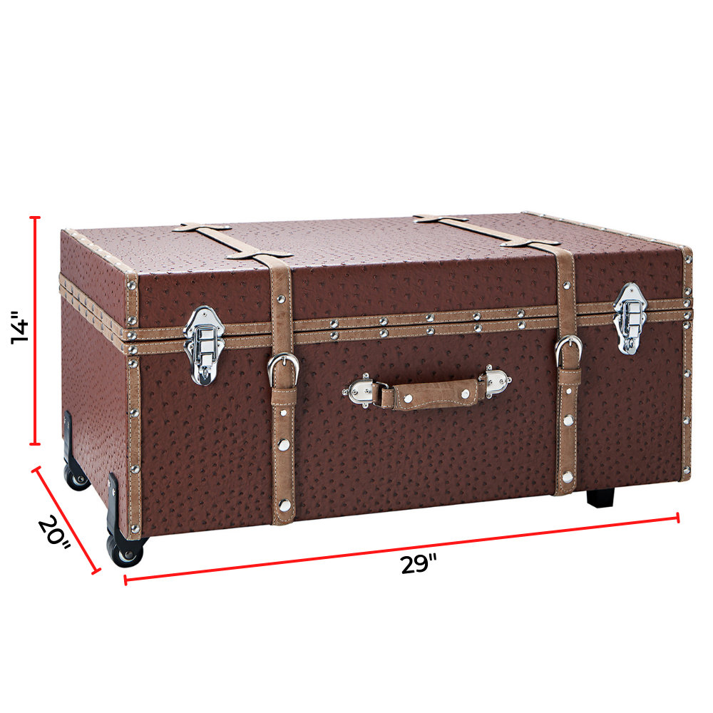Byourbed The Designer Wheeled Trunk & Reviews | Wayfair