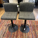 Williston Forge Harri Swivel Upholstered Adjustable Height Counter ...