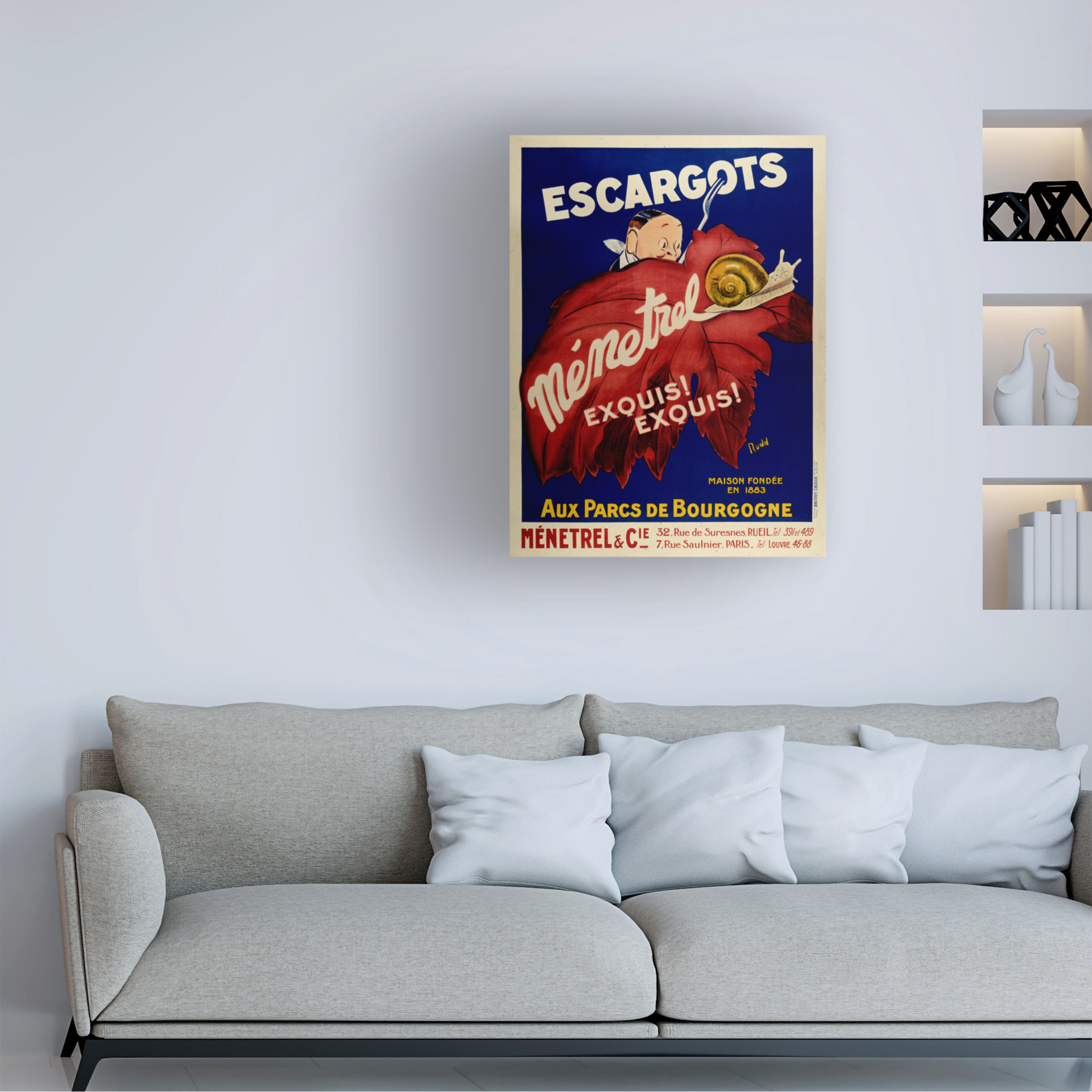 Winston Porter Marcus Jules Escargots Canvas Art | Wayfair