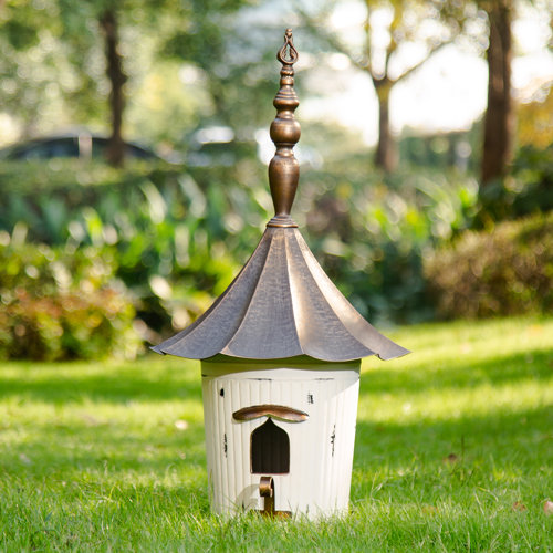 Free Standing Bird Houses You'll Love | Wayfair