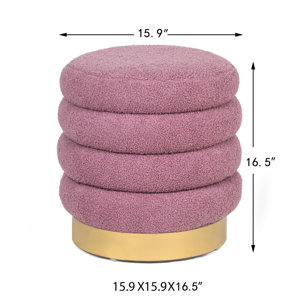 Mercer41 Mithusa Upholstered Ottoman & Reviews | Wayfair