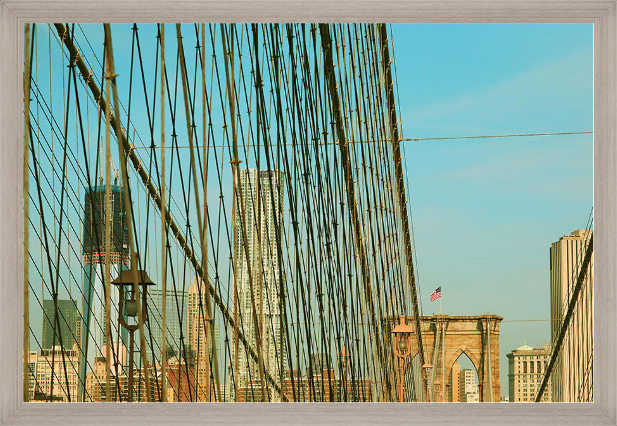 Chelsea Art Studio Bridges Of NYC Part 7 Framed On Canvas by Alicia ...