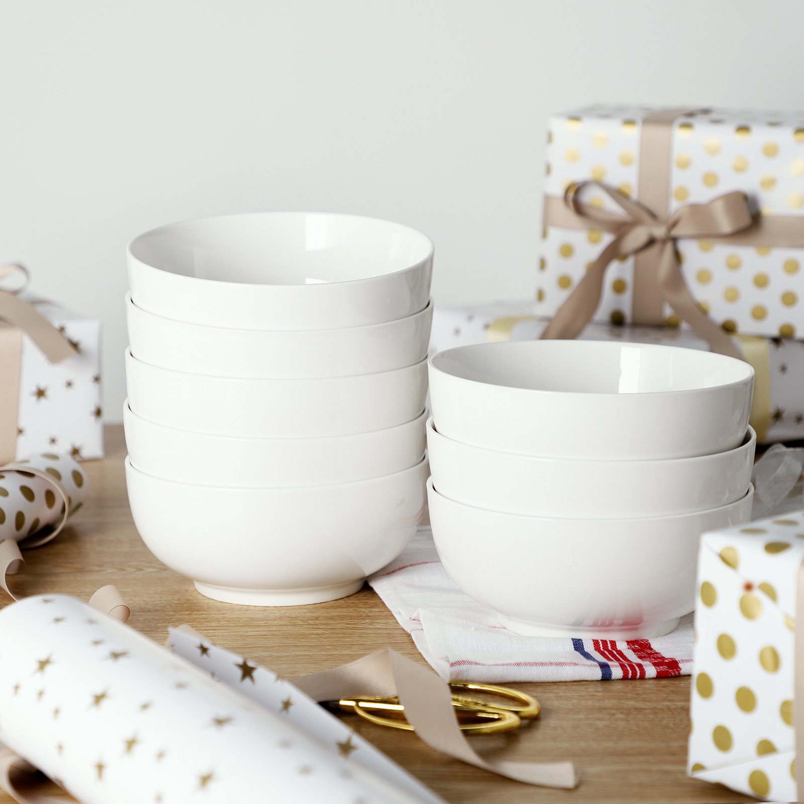 Dowan 39 Oz. 8 Piece Dining Bowl Set (set Of 8) | Wayfair