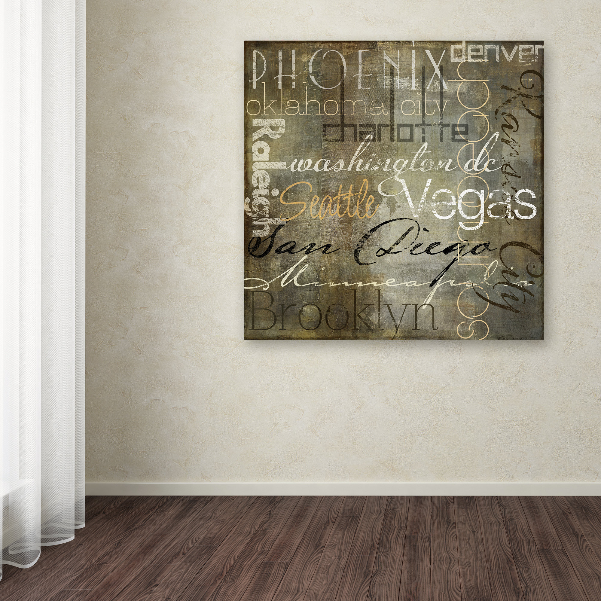 Lark Manor™ Jadaya 'Cities of the World II' by Color Bakery Textual Art ...