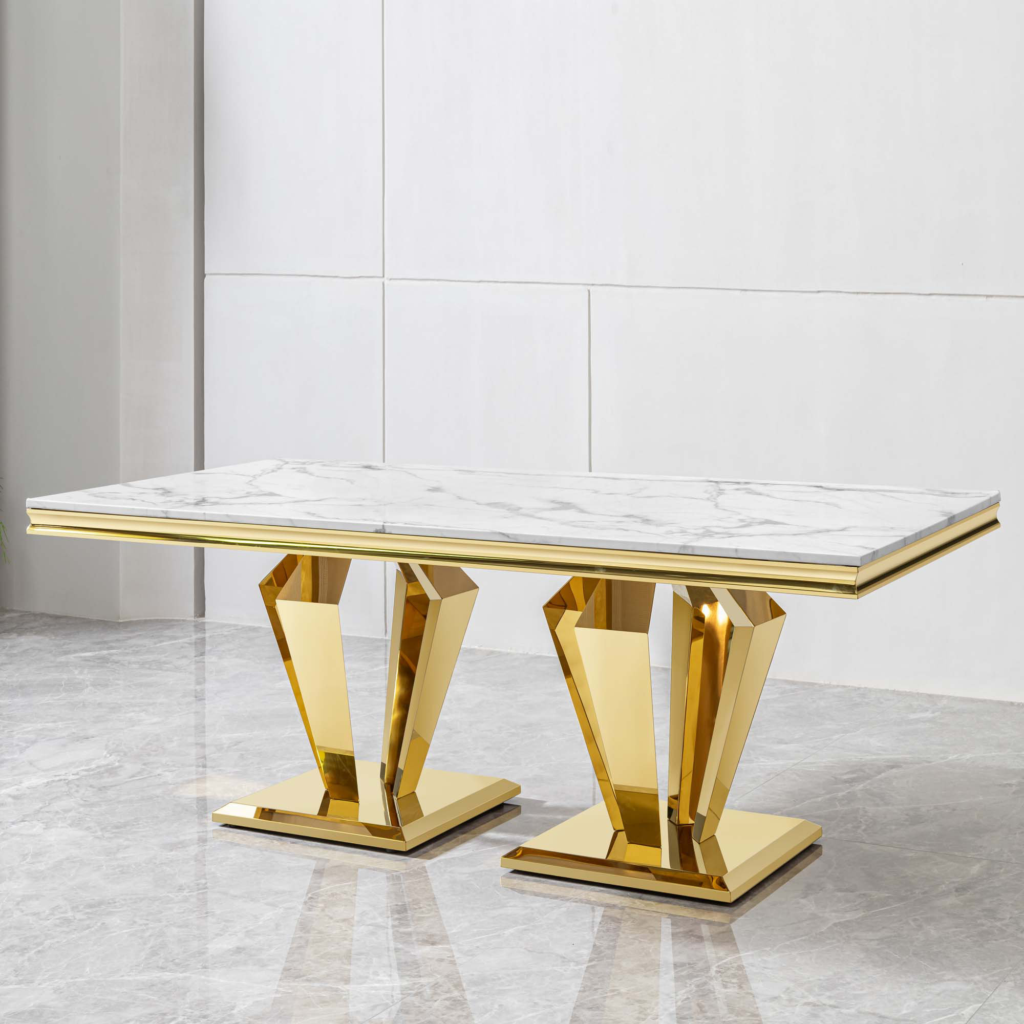 Everly Quinn Dining Table For 6 Or 8(Only Table) | Wayfair