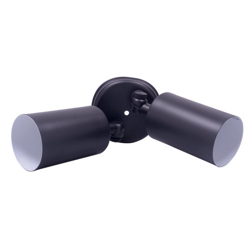 Ivy Bronx Buller 2 - Head Hardwired Outdoor Security Spot Light ...