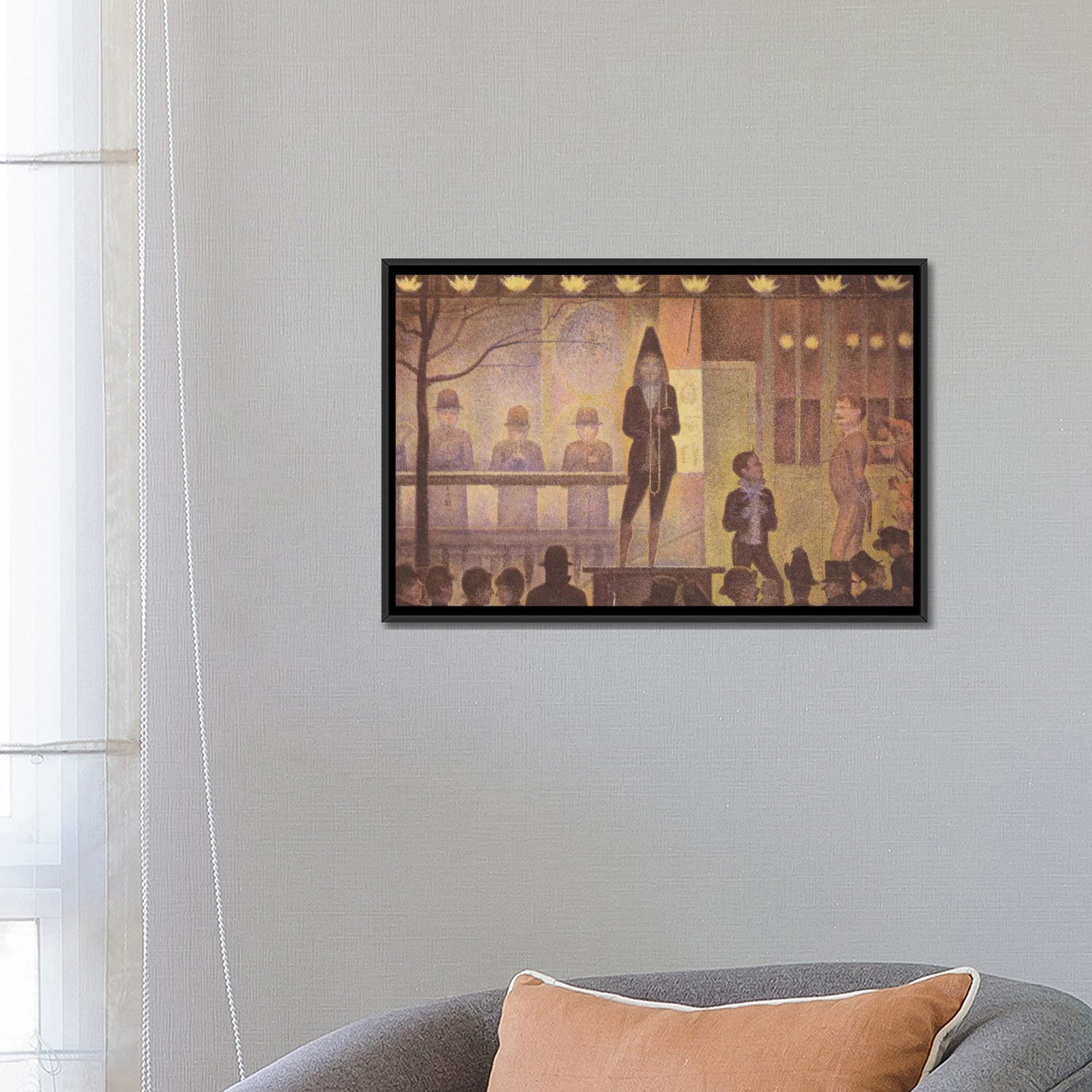 Vault W Artwork Circus Sideshow (Parade De Cirque) 1887-1888 by Georges ...