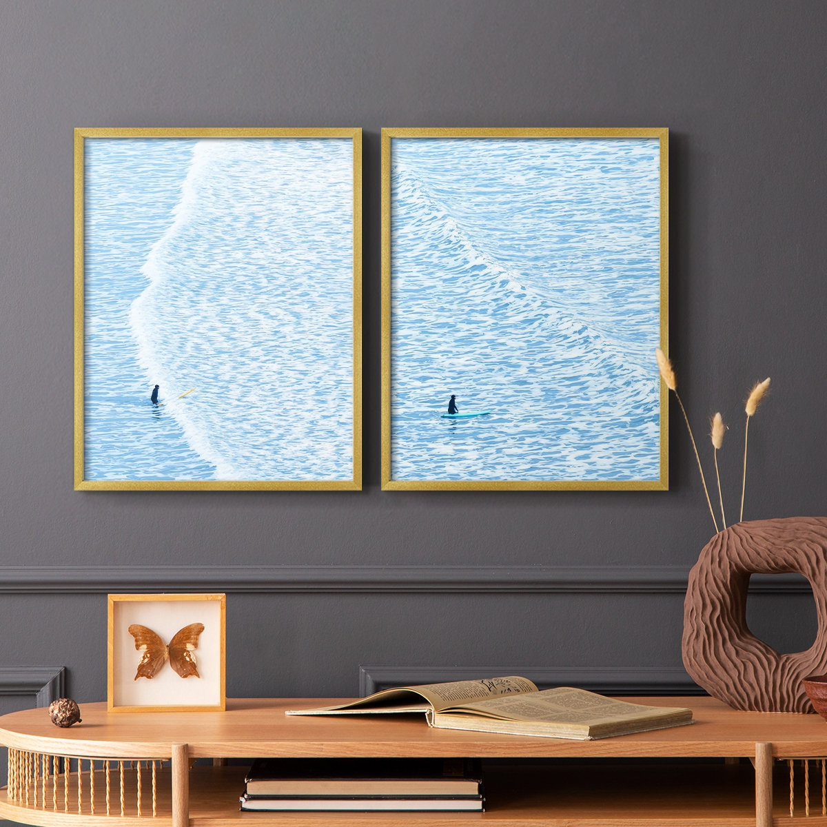 Ebern Designs The Long Walk Out I-Premium Framed Print -Ready to Hang ...