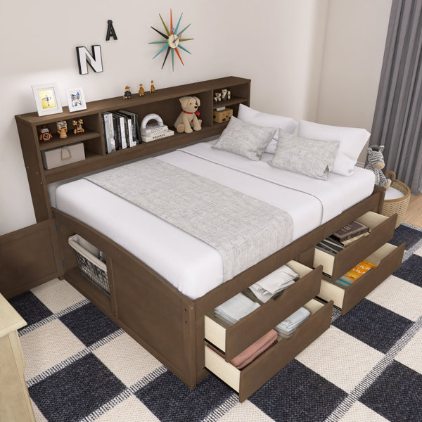 Harriet Bee Janyra Kids Full Size Daybed | Wayfair