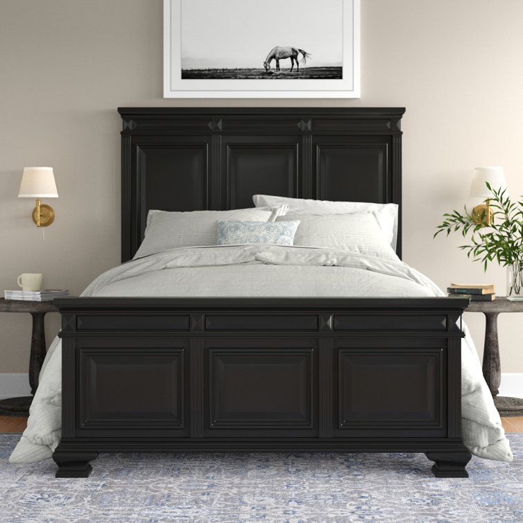 Lark Manor Alauna Solid Wood 5 Piece Bedroom Set & Reviews | Wayfair