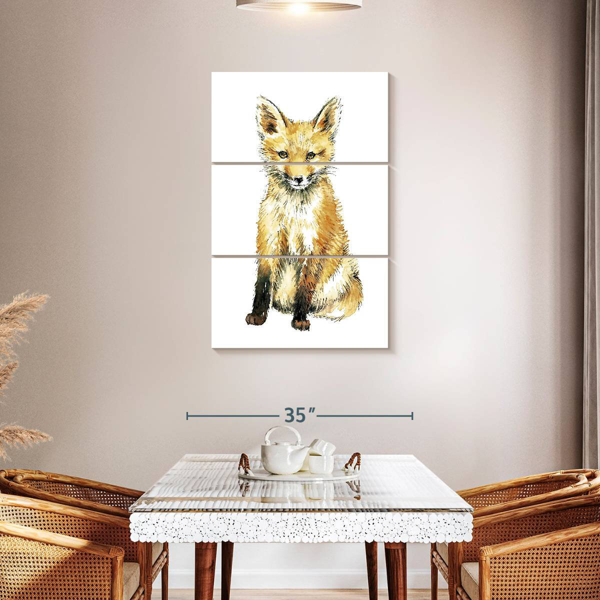 Ebern Designs Brampt Baby Fox Portrait | Wayfair