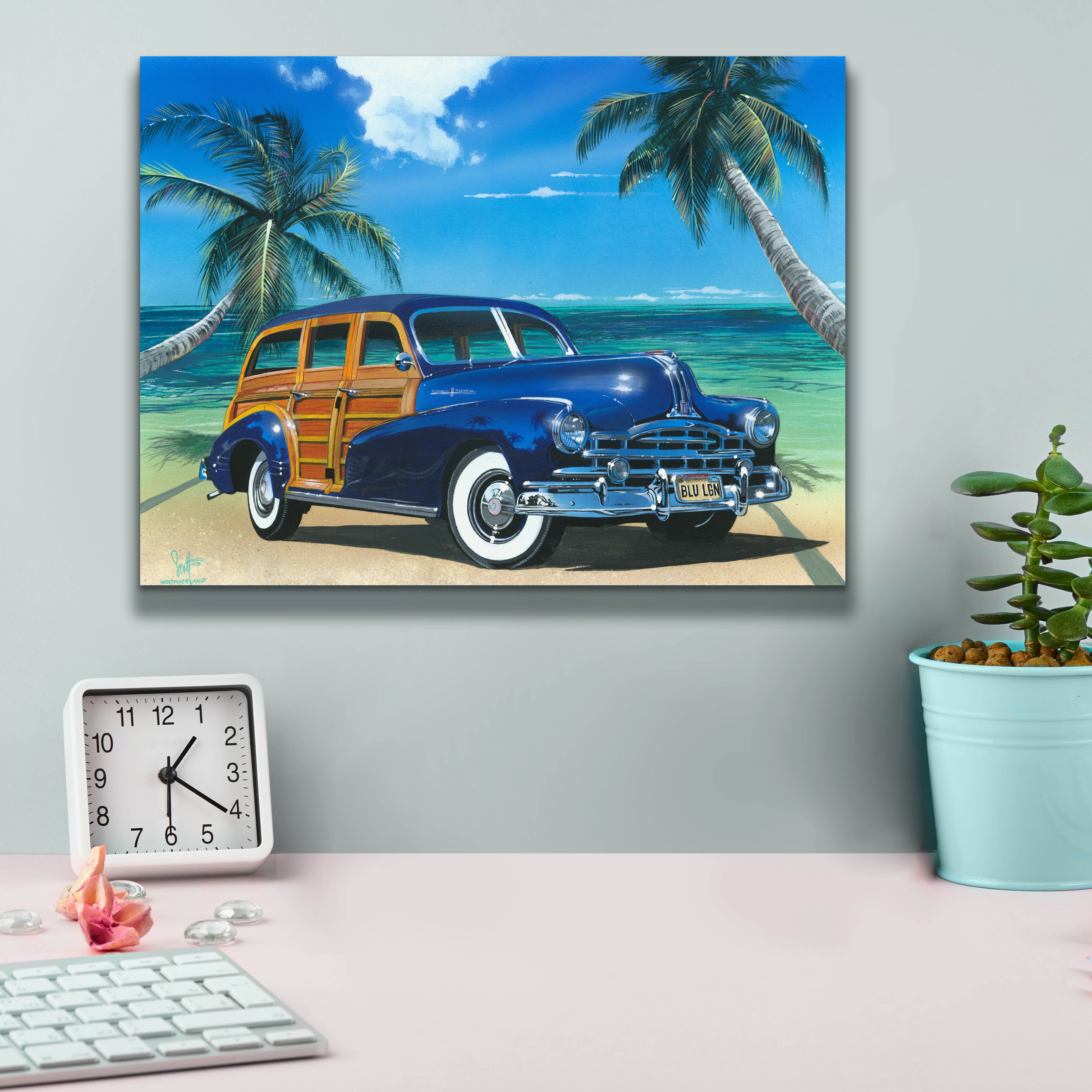 Bay Isle Home™ 'Blue Lagoon' by Scott Westmoreland Canvas Wall Art ...