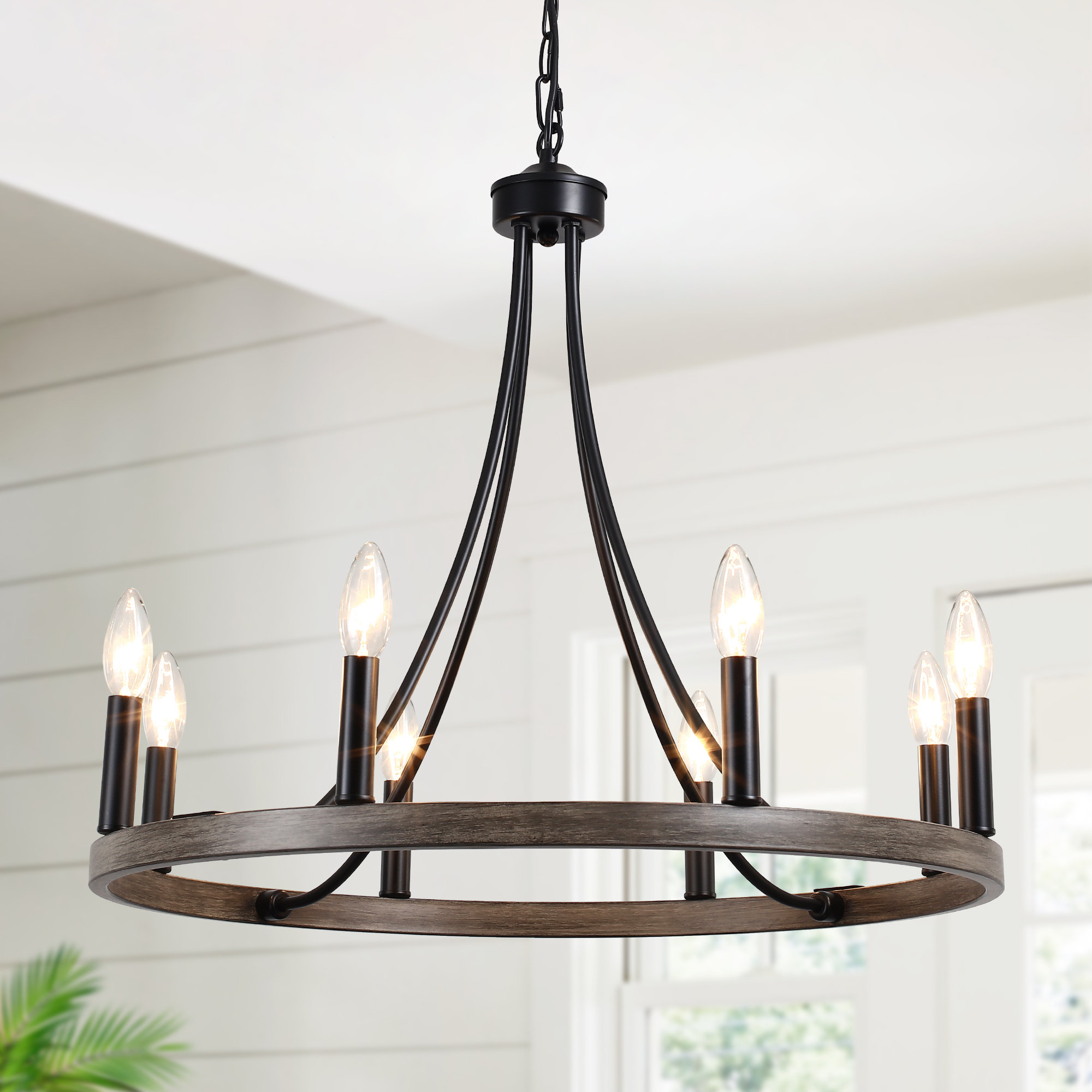 Wagon Wheel Kitchen Lights Mercer41 Alayanna 1 Light Kitchen Island