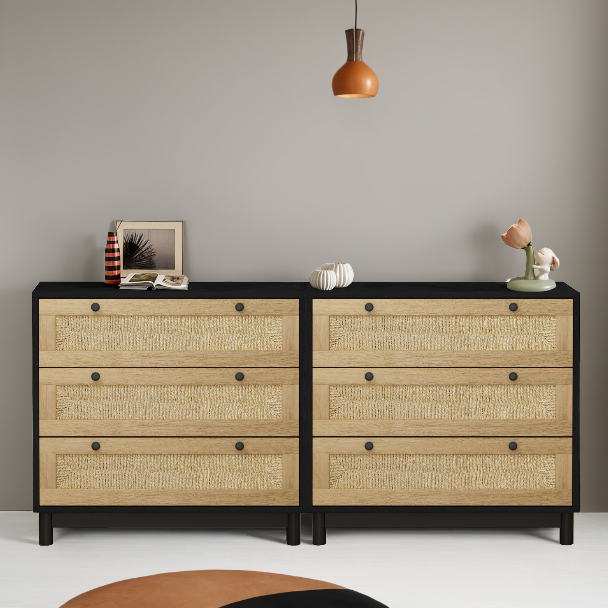 Bay Isle Home™ Chelise 30.34'' W 3 - Drawer Dresser | Wayfair