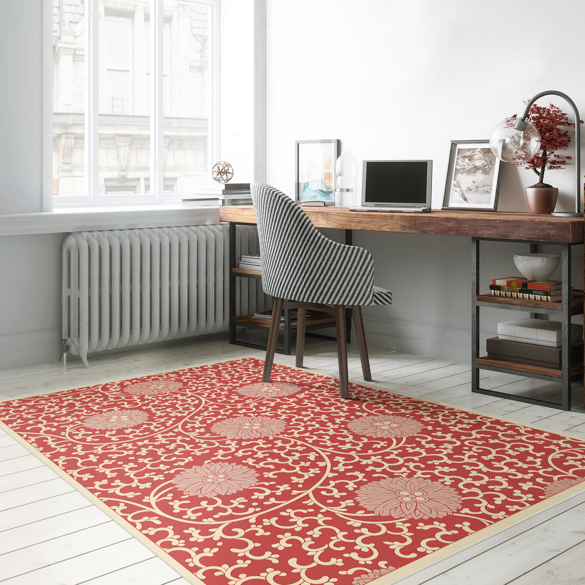 Red Barrel Studio® Hawarden Poppy Rug | Wayfair
