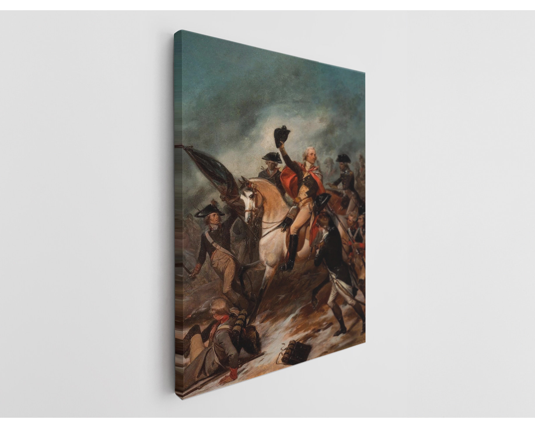 Alcott Hill® George Washington at Princeton 1777 by Alonzo Chappel ...