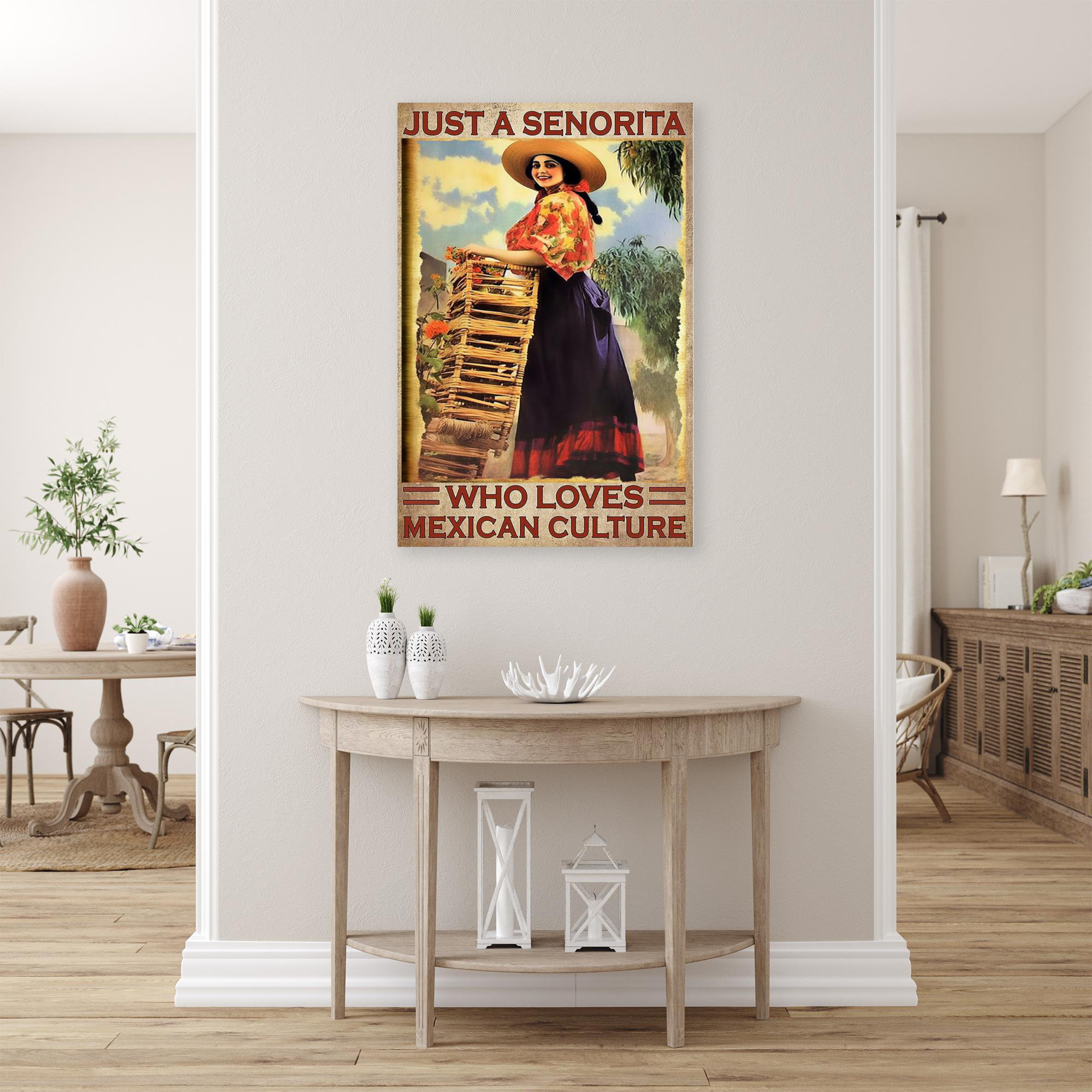 Trinx Who Loves Mexican Culture - 1 Piece Rectangle Graphic Art Print ...