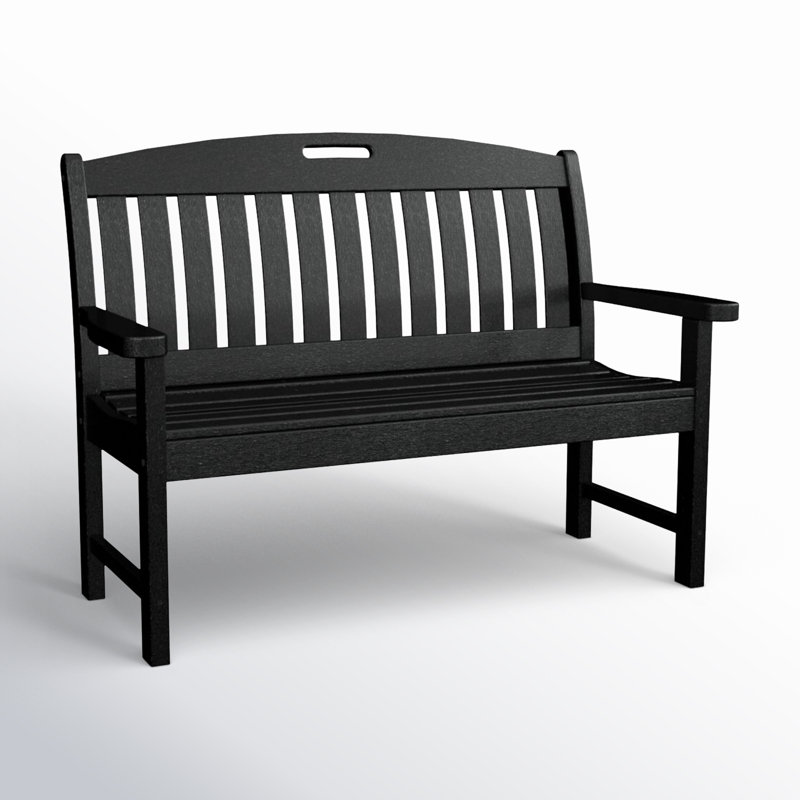 POLYWOOD® Nautical Bench & Reviews | Birch Lane