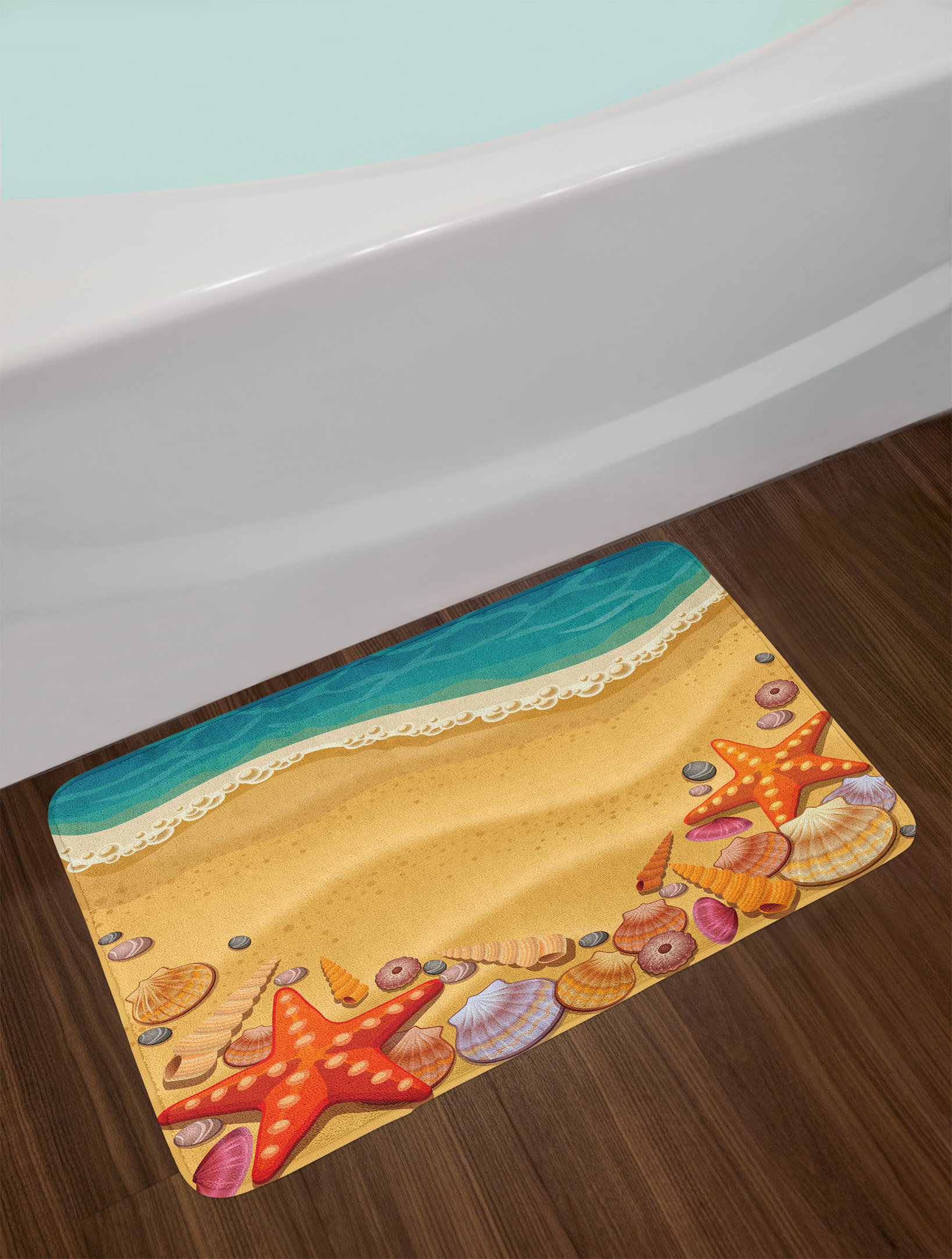 East Urban Home Seashells on the Beach Fun Relaxation Waves Shoreline ...