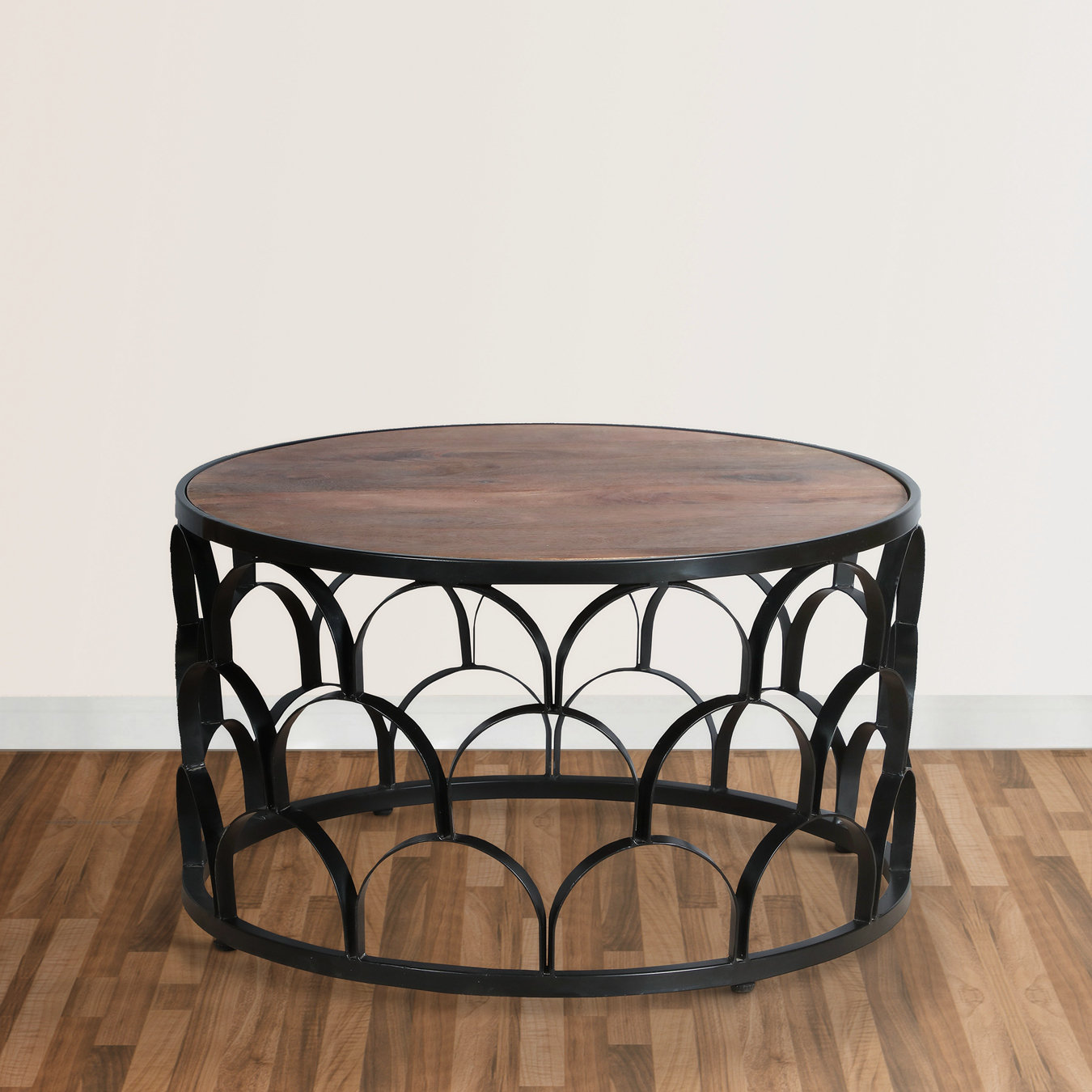 Lipoton Round Coffee Table Round Living Room Table Modern Coffee Table ...