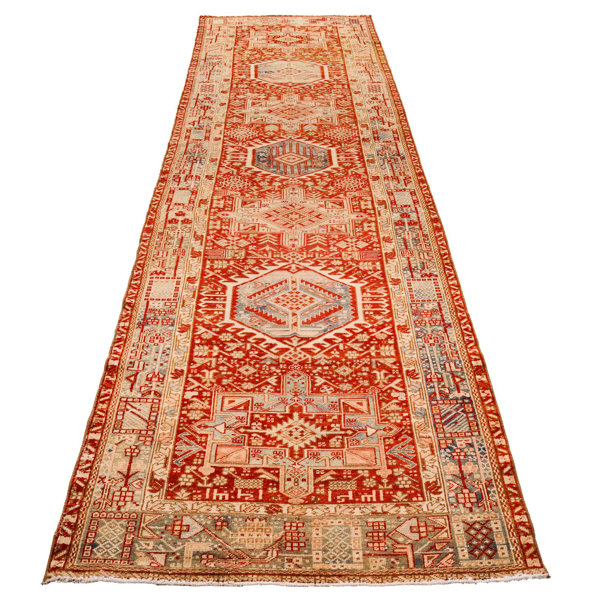 Home and Rugs One-of-a-Kind 3'7″ X 14′2″ 1990s Wool Area Rug in | Wayfair