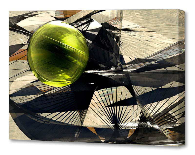 Menaul Fine Art 'Verdant Sphere' by Scott J. Menaul Graphic Art on ...