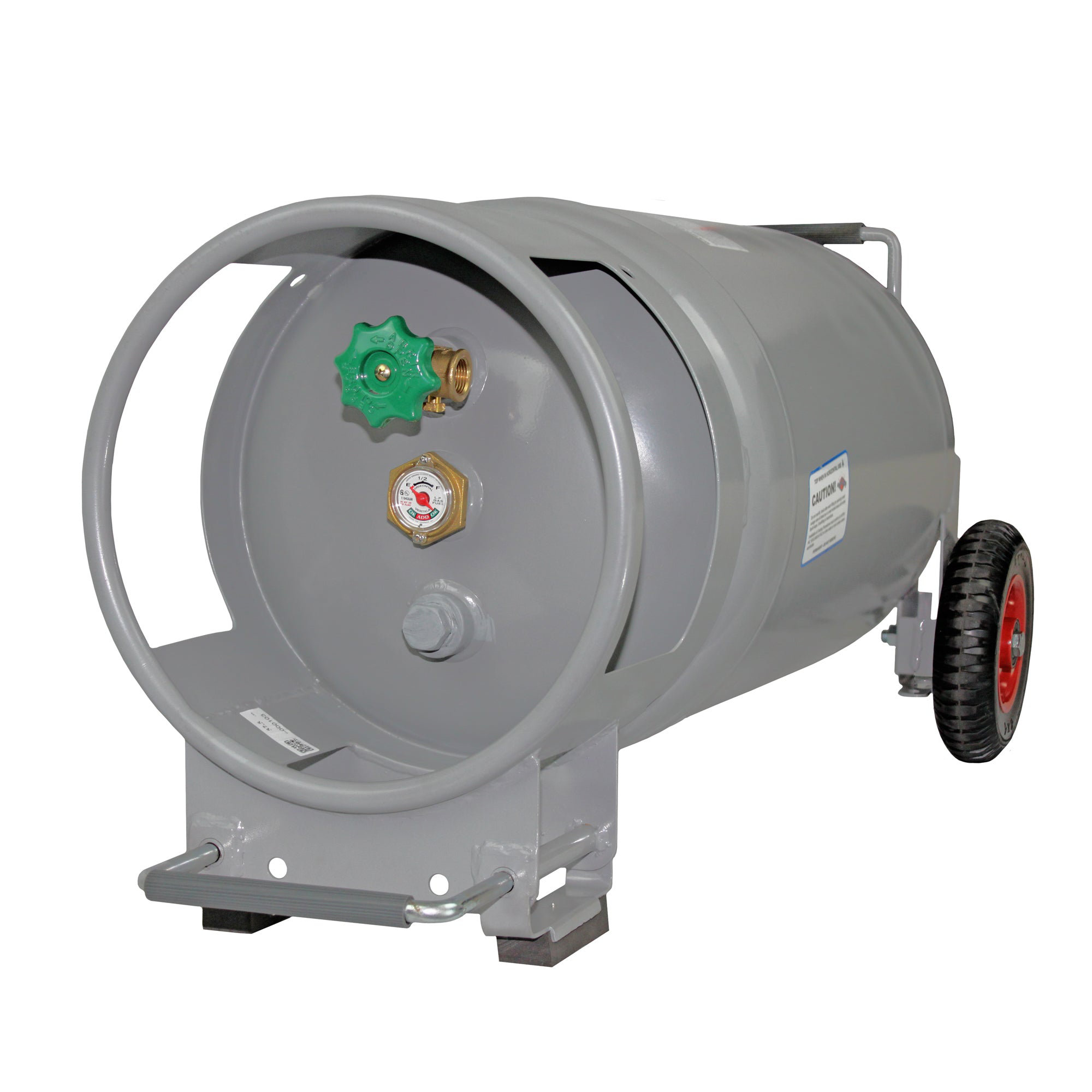 Flame King 60LB Horizontal & Vertical Propane Cylinder with POL Valve ...