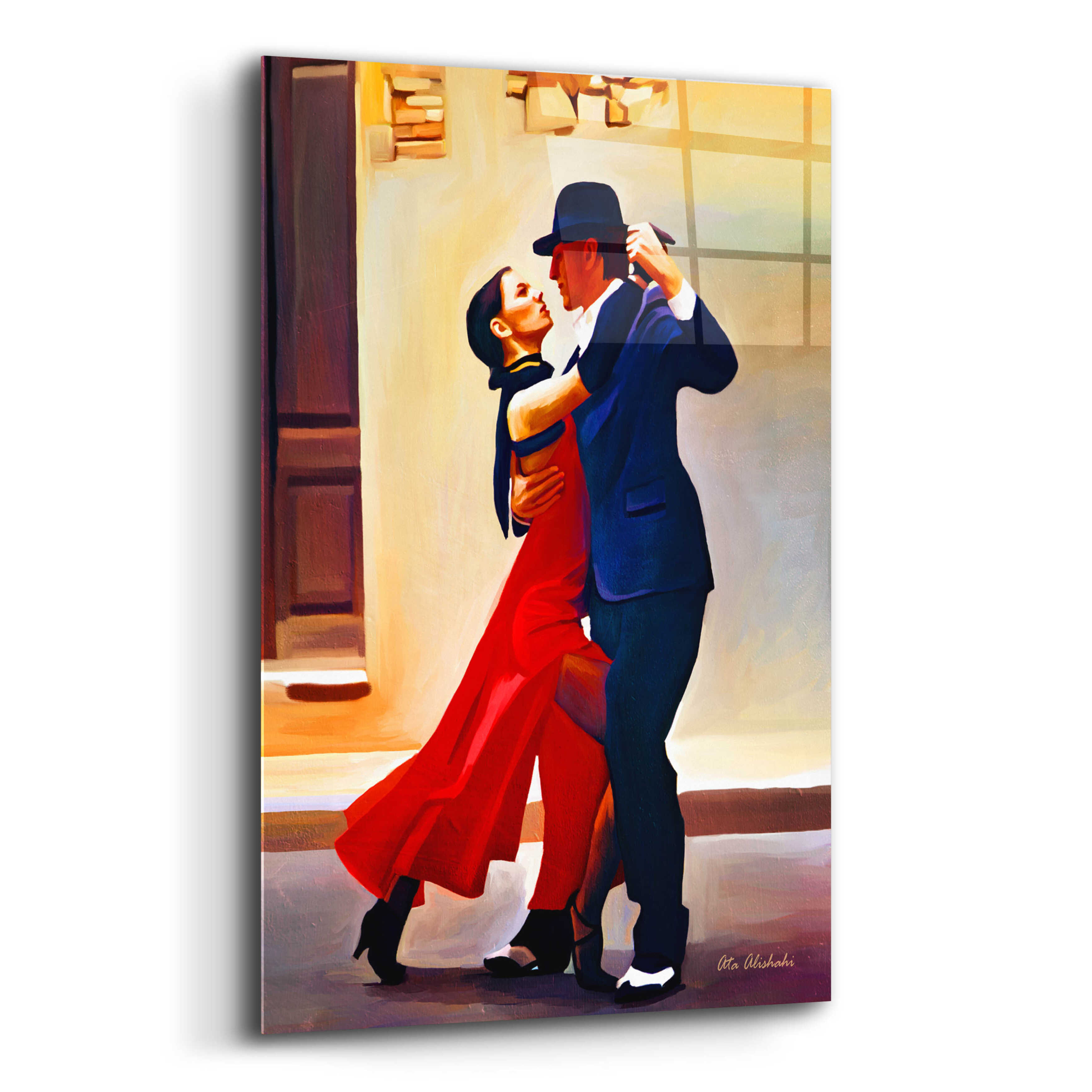 Winston Porter 'Dance' By Ata Alishahi, Acrylic Glass Wall Art, 24"X36 ...