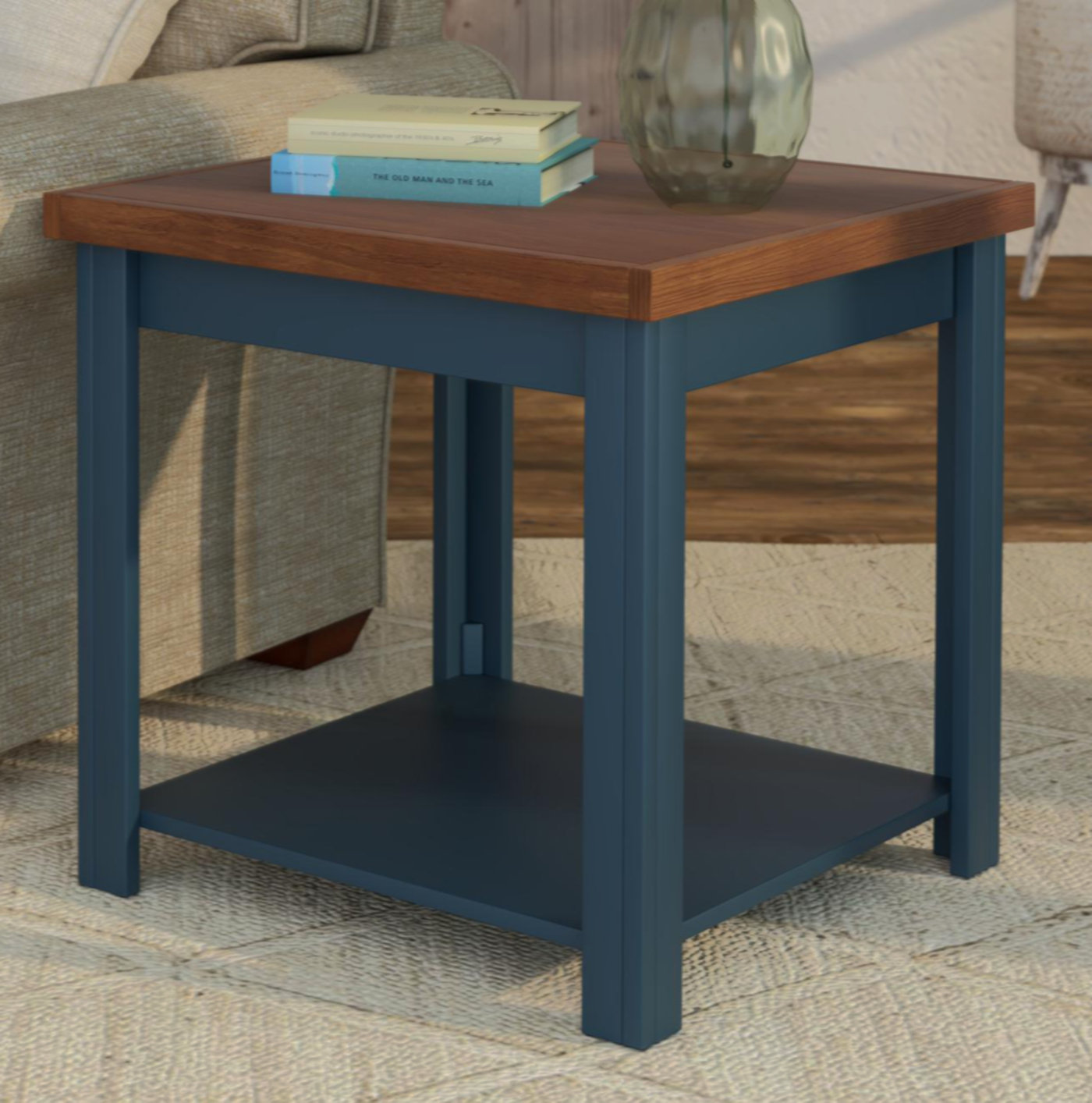 Latitude Run® Home Nantucket 24 Inch Side Table, No Assembly Required ...