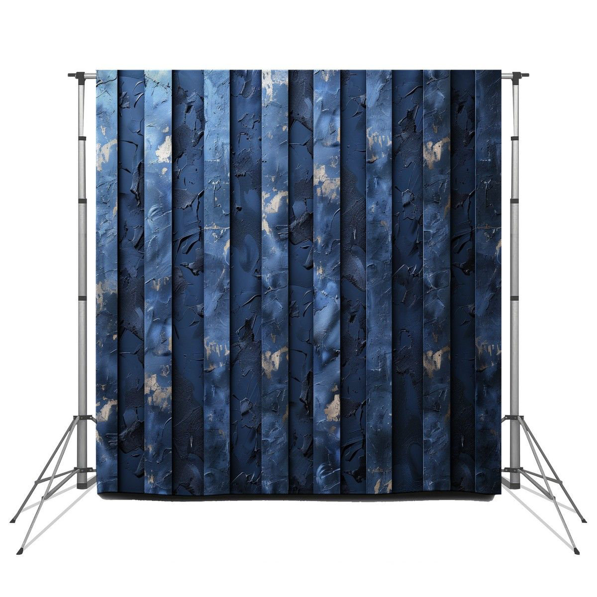 VisionDecor Distressed Texture Backdrop Pattern Large Blue Stripes ...