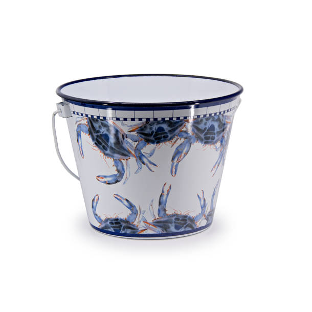 Golden Rabbit Blue Crab 18qt Stock Pot | Perigold