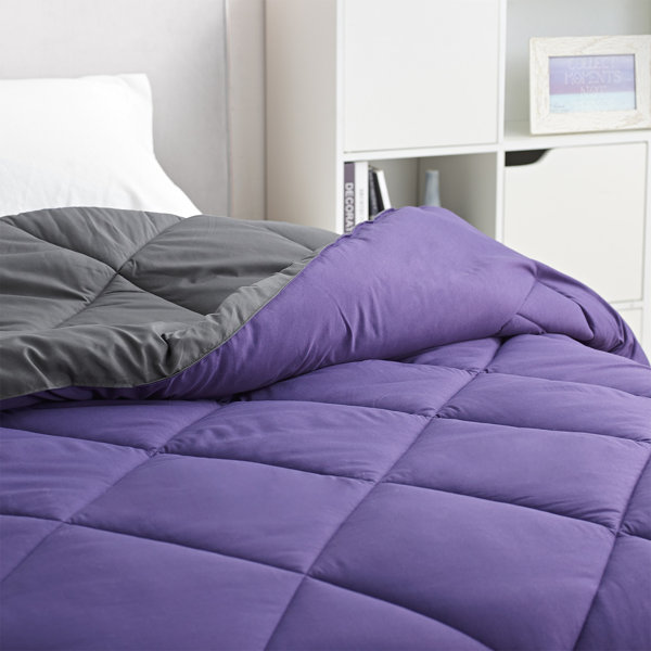 DormCo Reversible Microfiber Oversized Full XL Comforter | Wayfair