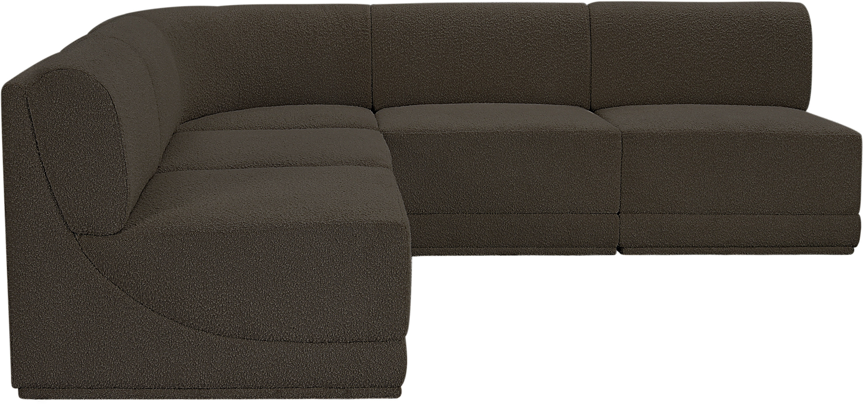 Wrought Studio™ Izick 5 - Piece Upholstered Sectional | Wayfair
