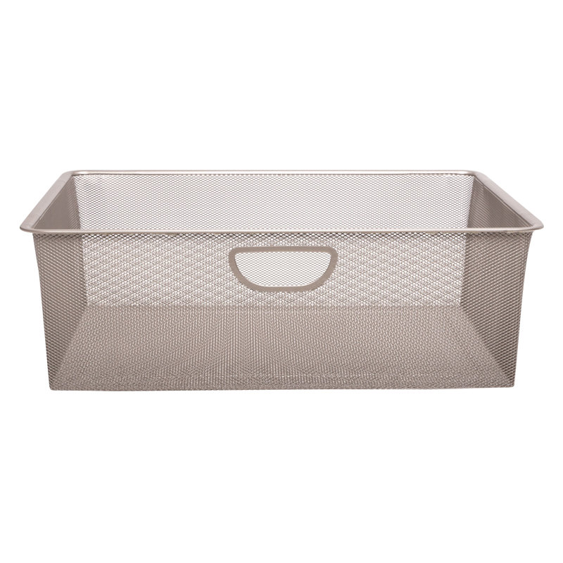 Closet Culture Wire Mesh Basket | Wayfair