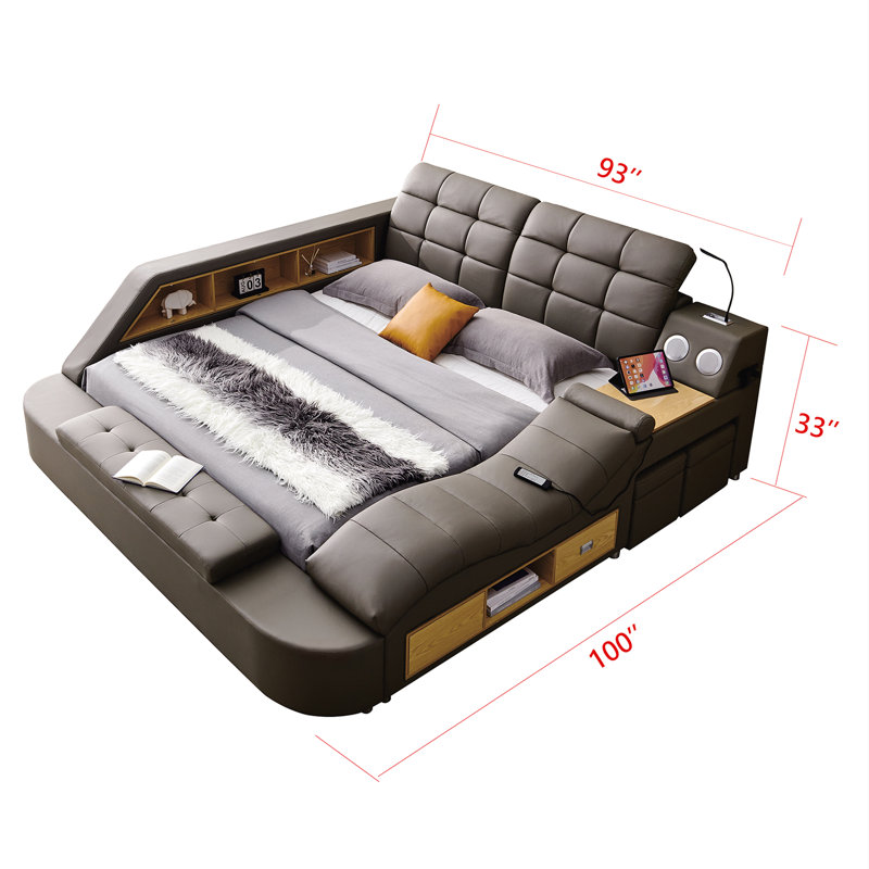 Juxing Furniture Inc Upholstered Sleigh Bed | Wayfair