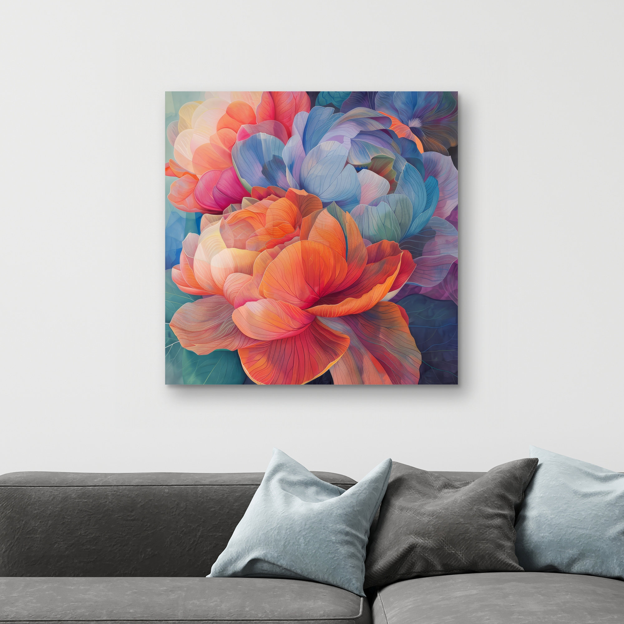 Begin Edition International Inc. Full of color - 32"x32" art on canvas ...