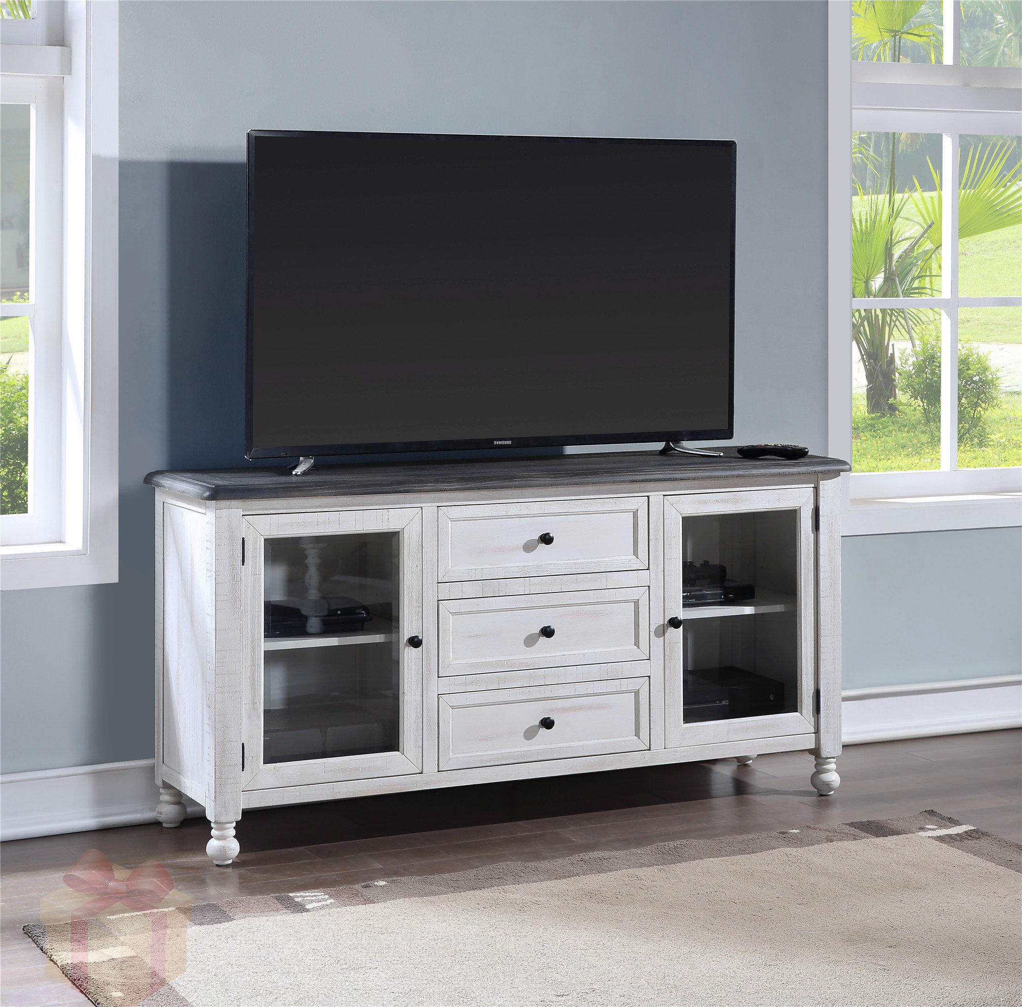 One Allium Way® Versatile TV Stand with Exquisite Design for Stylish ...
