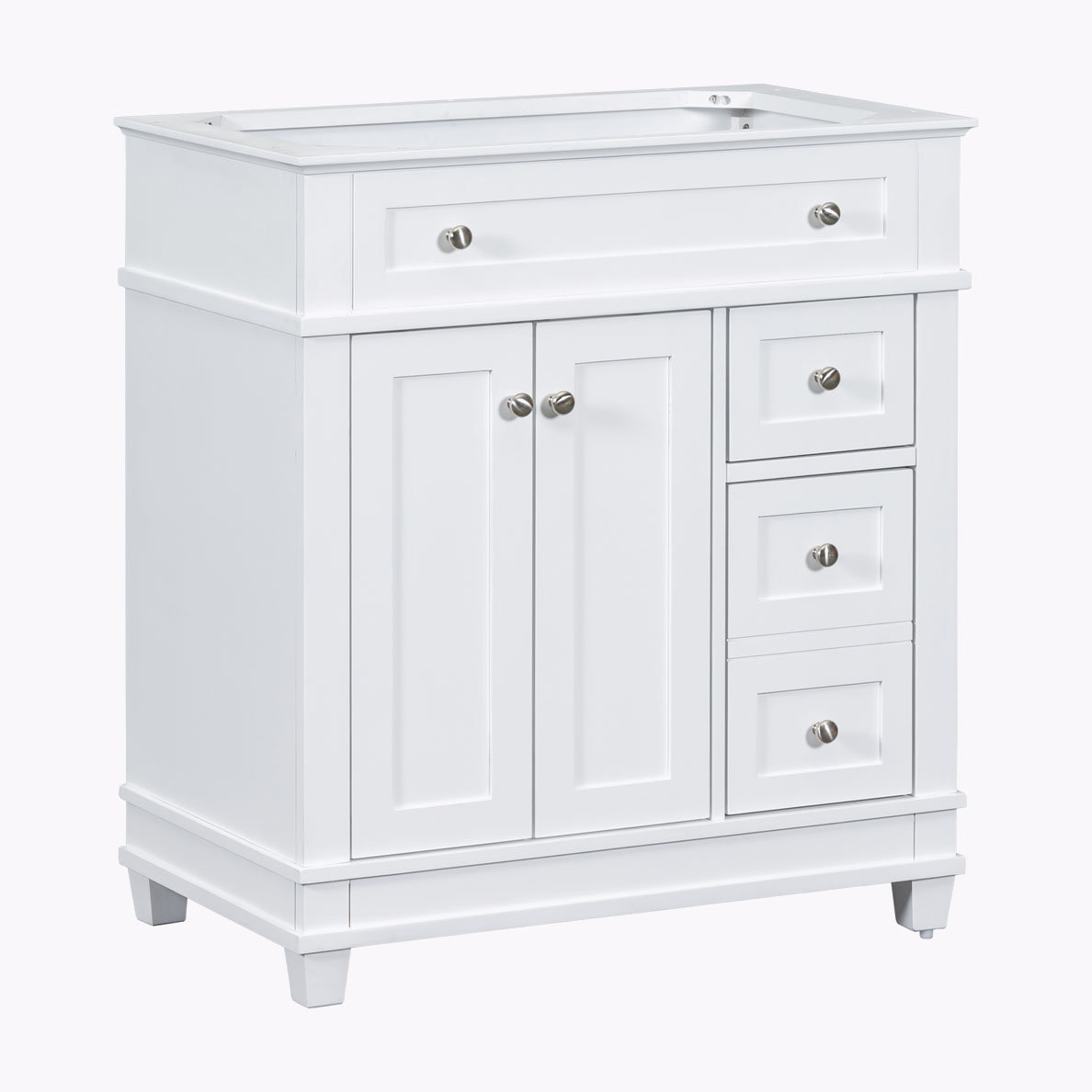 SDKhome 29.5'' Single Bathroom Vanity Base Only | Wayfair